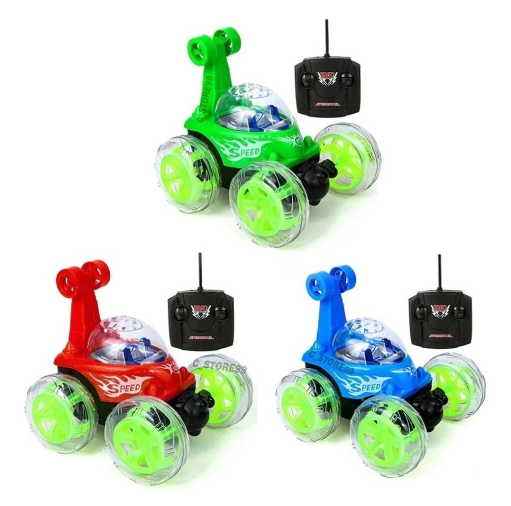 Carro A Control Remoto Loco 360 Rc Recargable Con Luces Niño - Mundo ...
