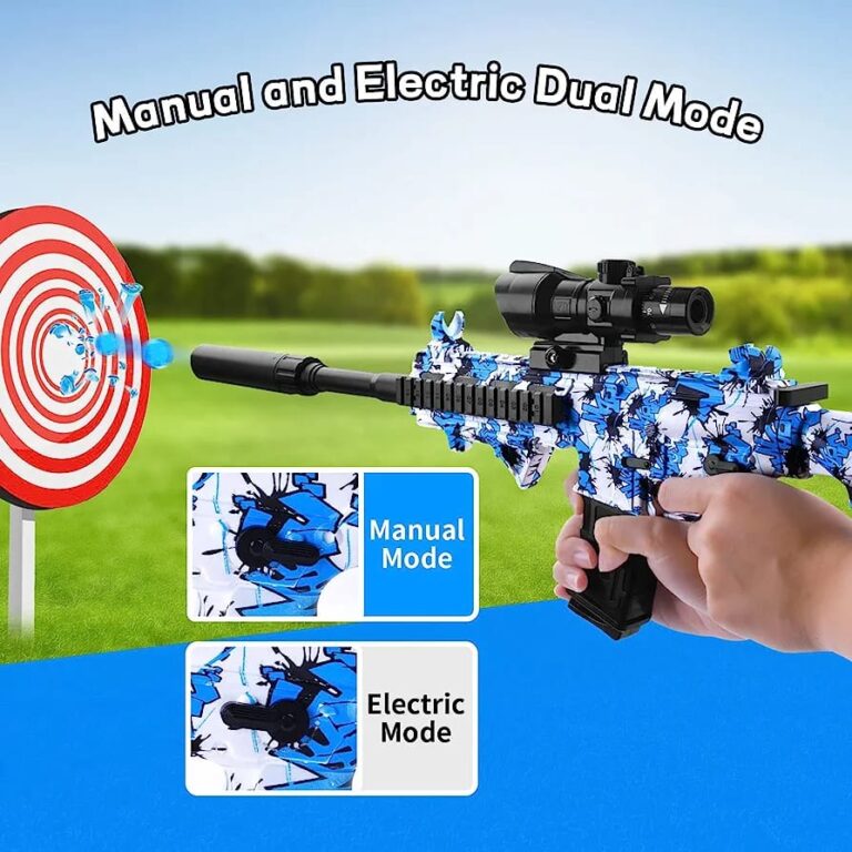 Pistola Rifle Hidrogel Recargable Automático Orbis Eléctrica - Mundo Tecnológico Express